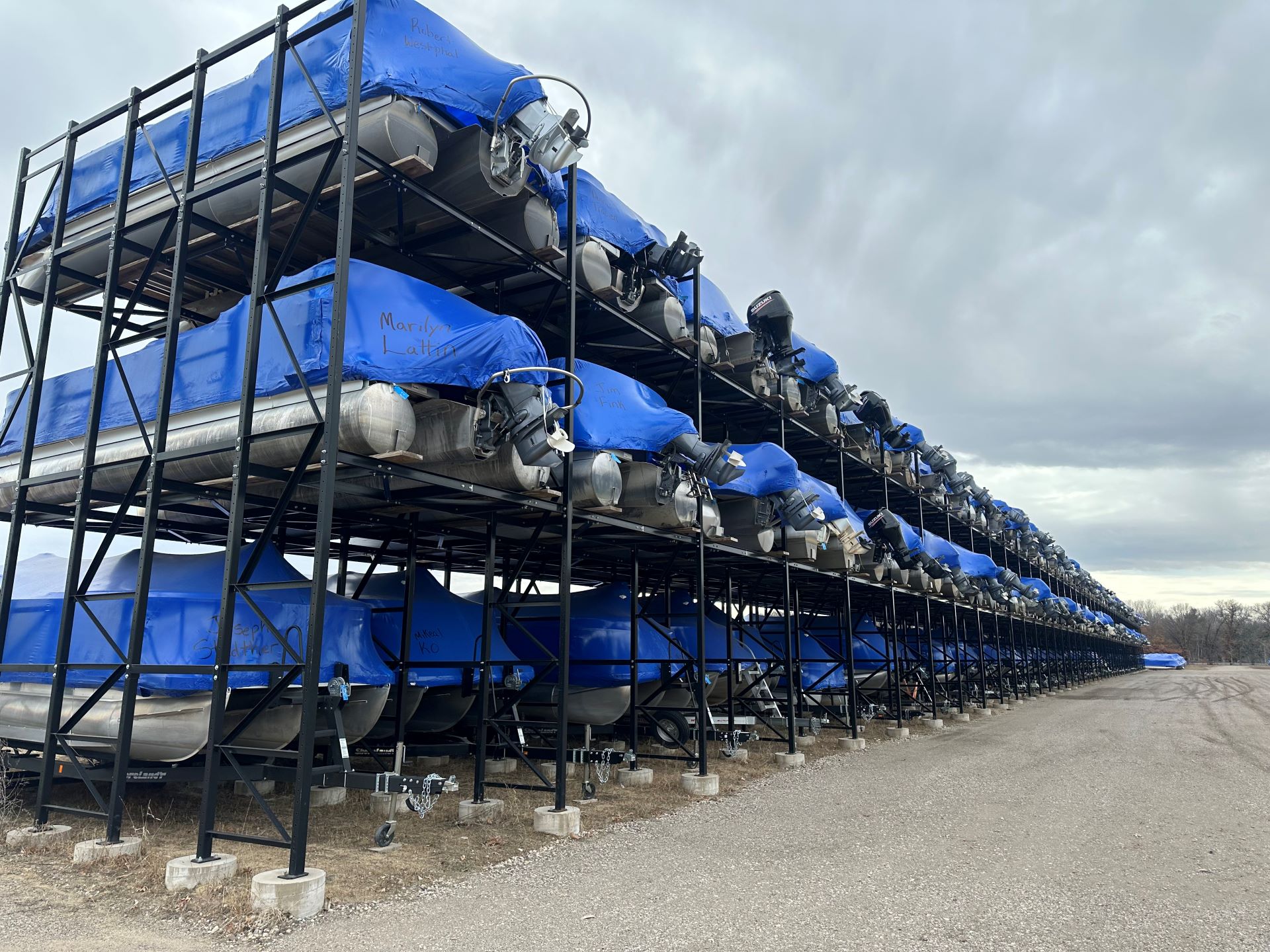 Winter Boat Storage - Hallberg Marine